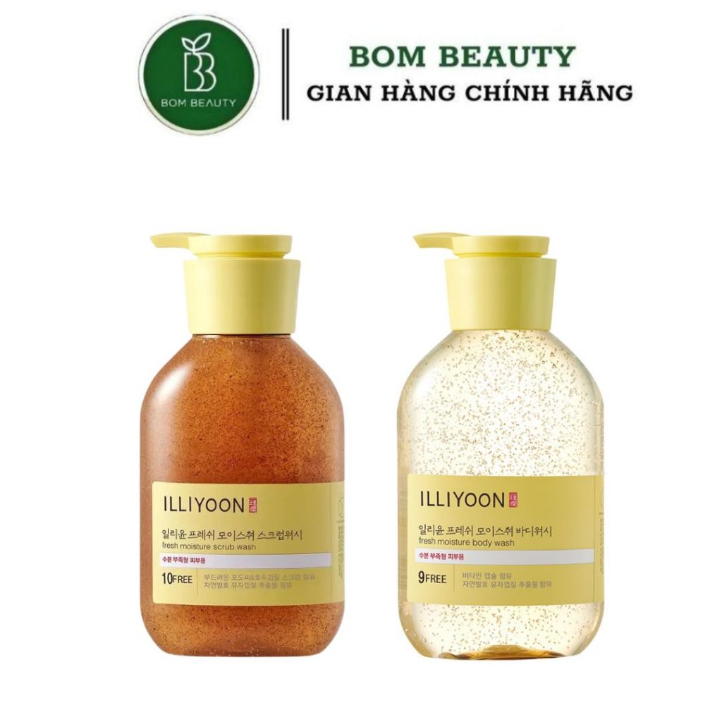 (NEW) Sữa tắm Illiyoon Fresh Moisture Scrub Body Wash | Shopee Việt Nam