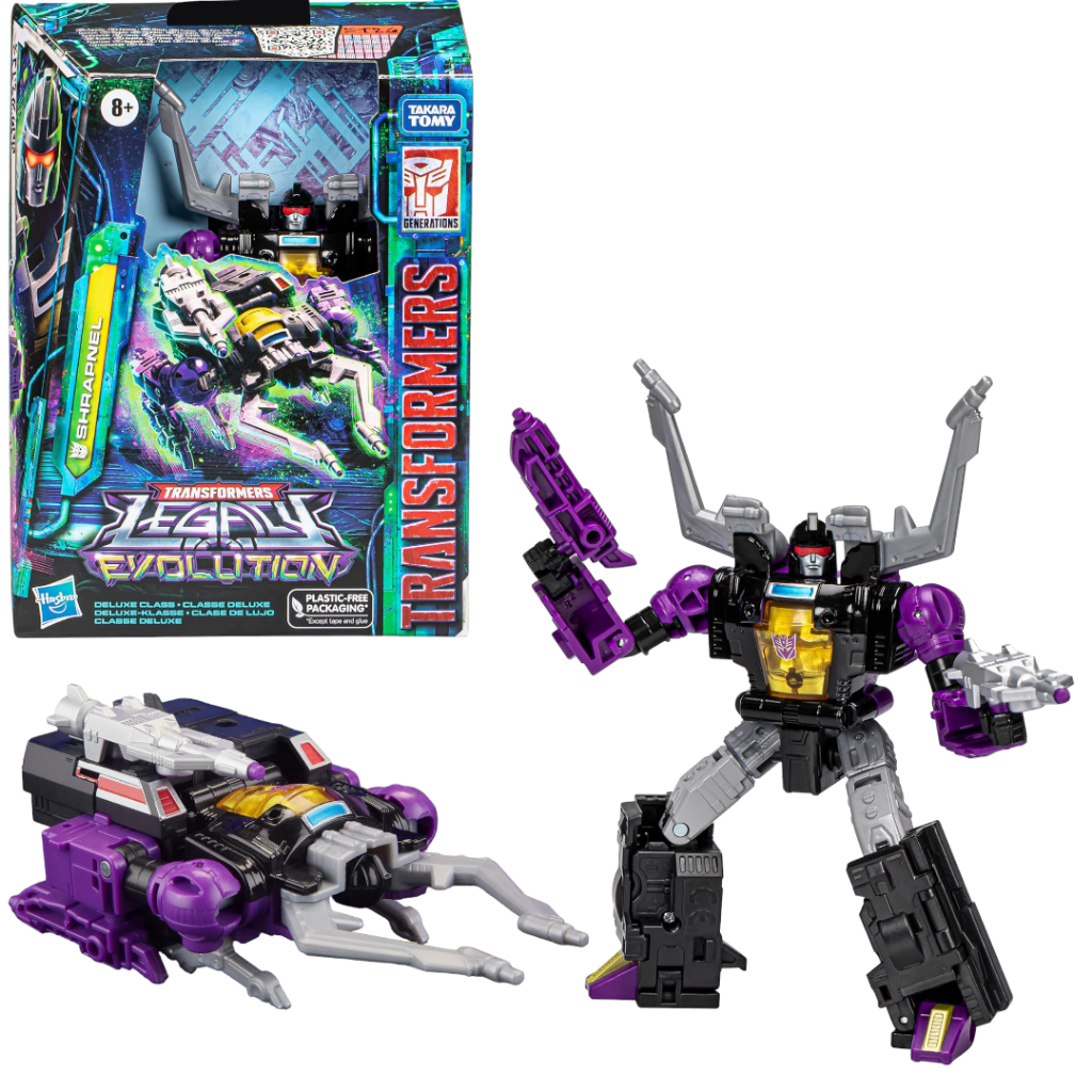 Mô hình Transformers Legacy Evolution Deluxe Shrapnel Chính Hãng Hasbro ...