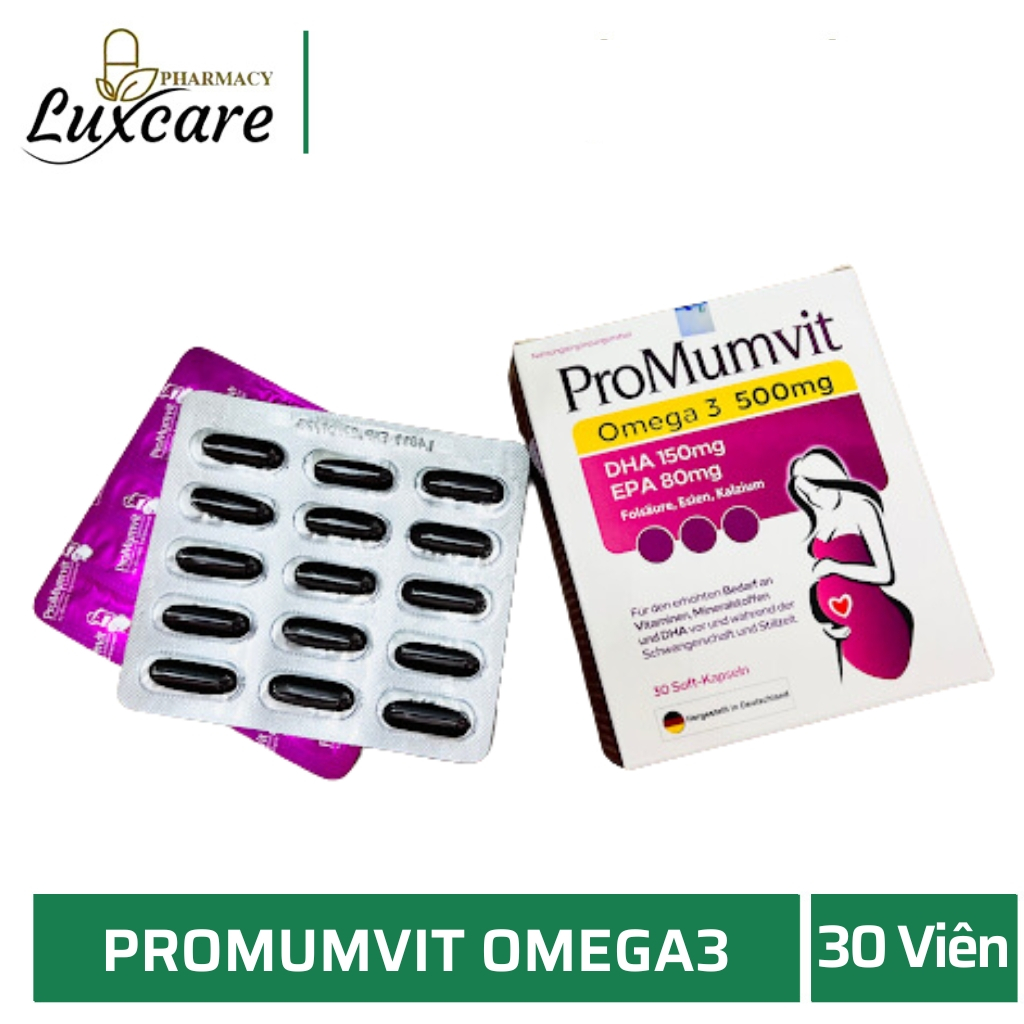 Viên uống bổ sung DHA Promumvit dành cho phụ mang thai và cho con bú ...