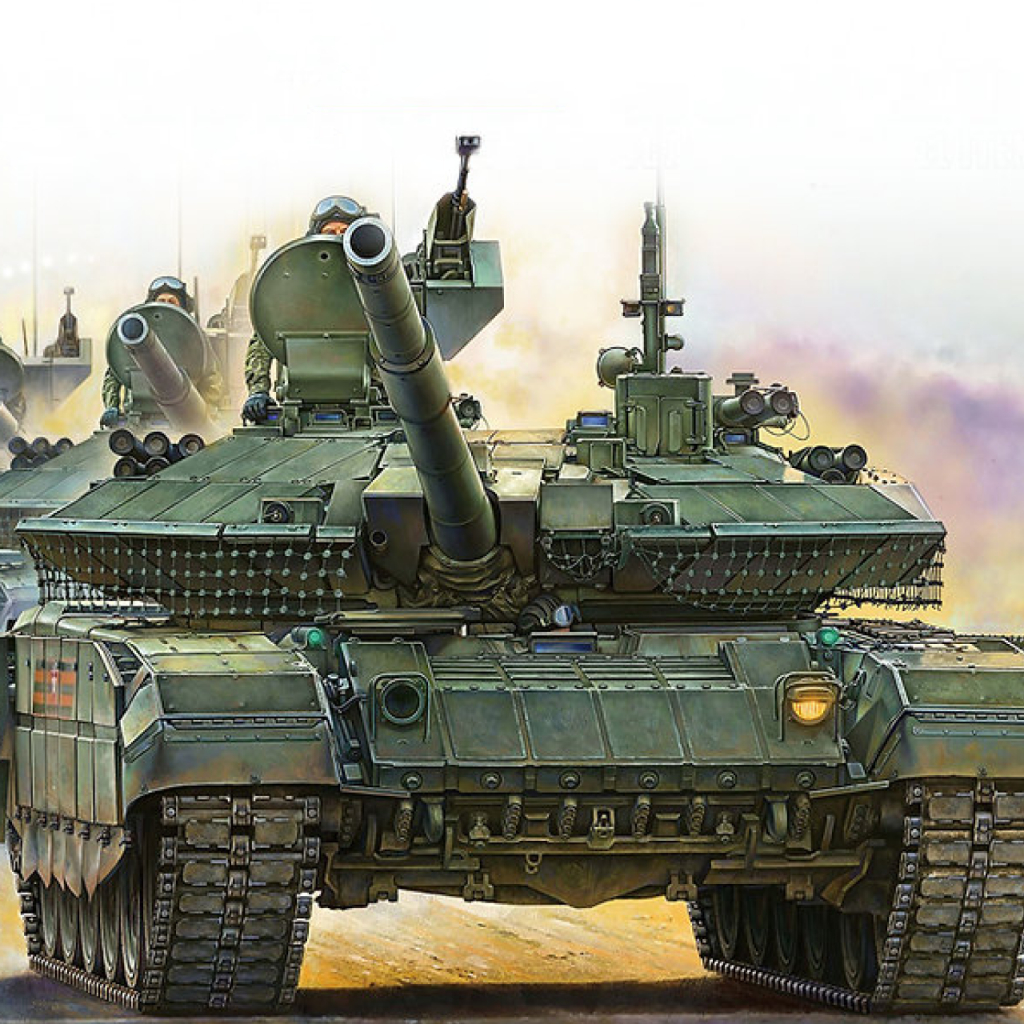 Mô hình Quân Sự | Bộ kit mô hình xe tăng T90M Uralvagonzavod Mod 2017 ...