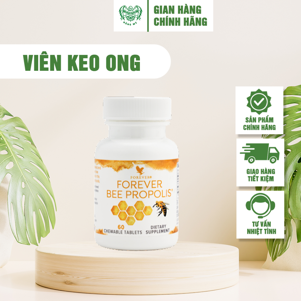 Viên Keo Ong Forever Bee Propolis 027 FLP - Viên Sáp Ong Tổng Kho Hàng ...