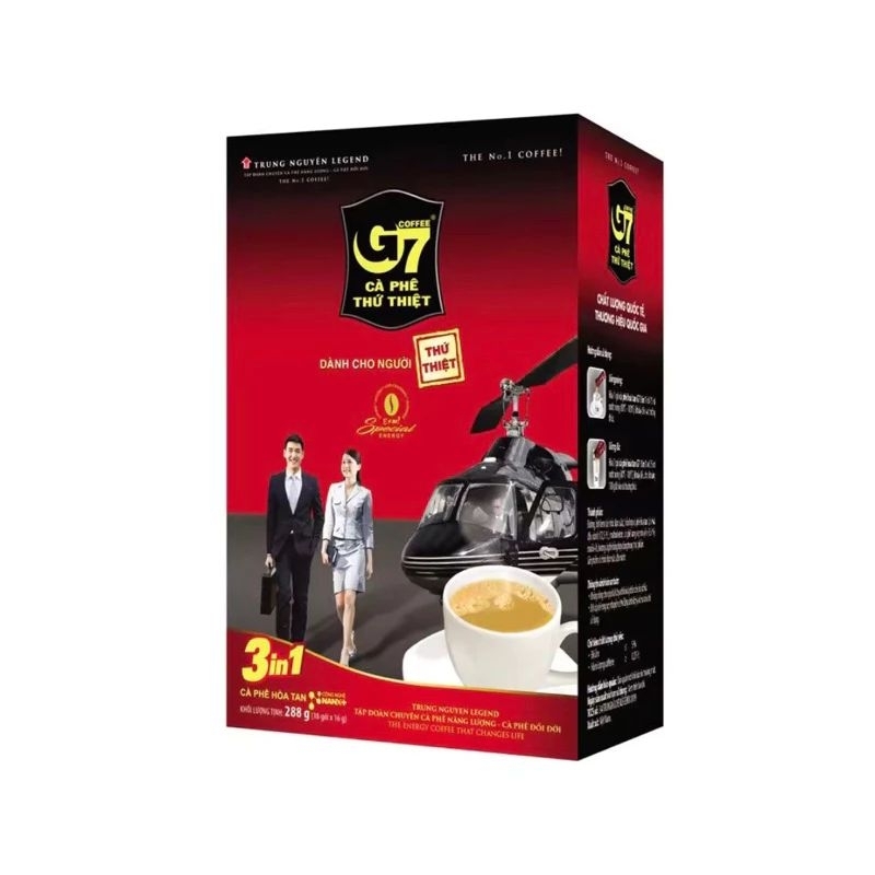 Cafe G7 Trung Nguyên (18gói × 16g) | Shopee Việt Nam