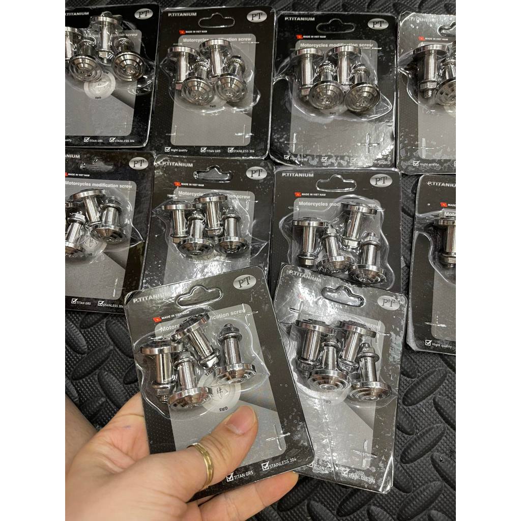 Bộ 4 con ốc cốp xe Dream, ốc bắt cốp yên xe Dream | Shopee Việt Nam