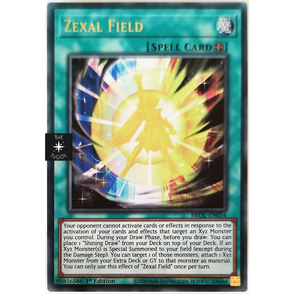[BaK Yugioh] Zexal Field |EN| Ultra Rare [Chính Hãng] | Shopee Việt Nam