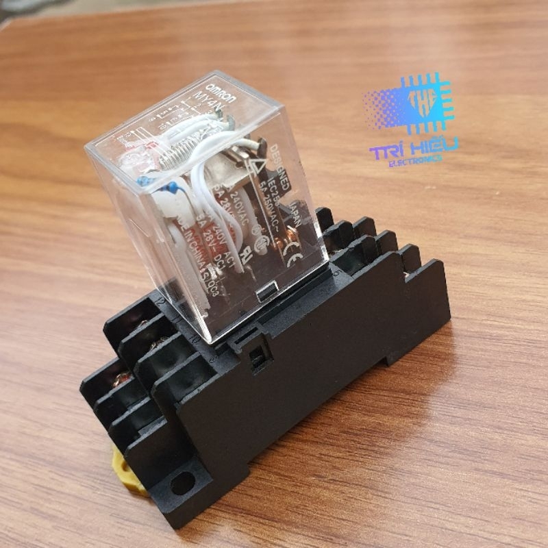Rơ le trung gian Omron MY4N 14 chân 220V | Shopee Việt Nam