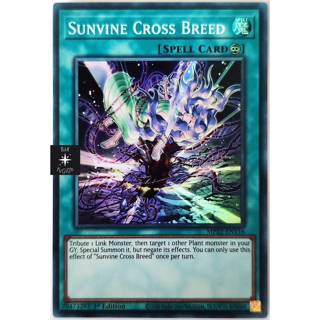 [BaK Yu-Gi-Oh!] [Thẻ Bài Chính Hãng] Sunvine Cross Breed |EN+AE| Super ...