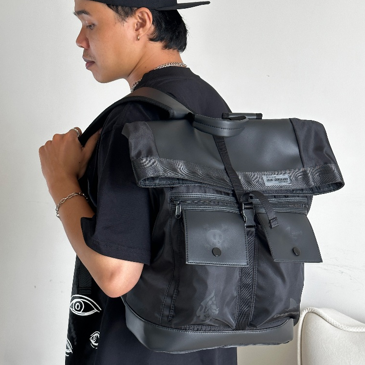 Balo Da 4ART Local Brand Essentials Leather Backpack Màu đen | Shopee Việt Nam