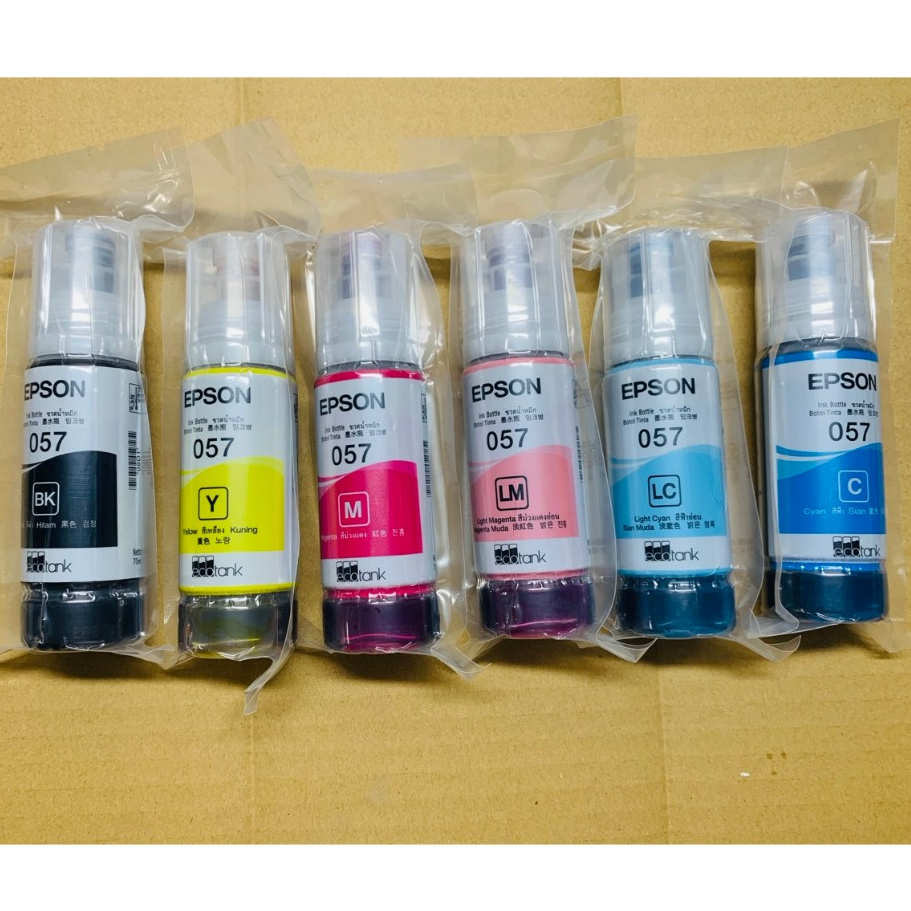 Mực 057 ecotank cho máy in Epson L8050/ Epson L18050 nhập khẩu | Shopee ...