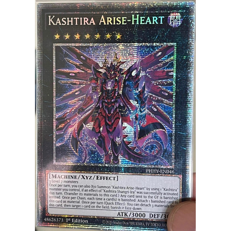 Kashtira Arise-Heart - PHHY-EN046 - Starlight Rare 1st Edition | Shopee ...