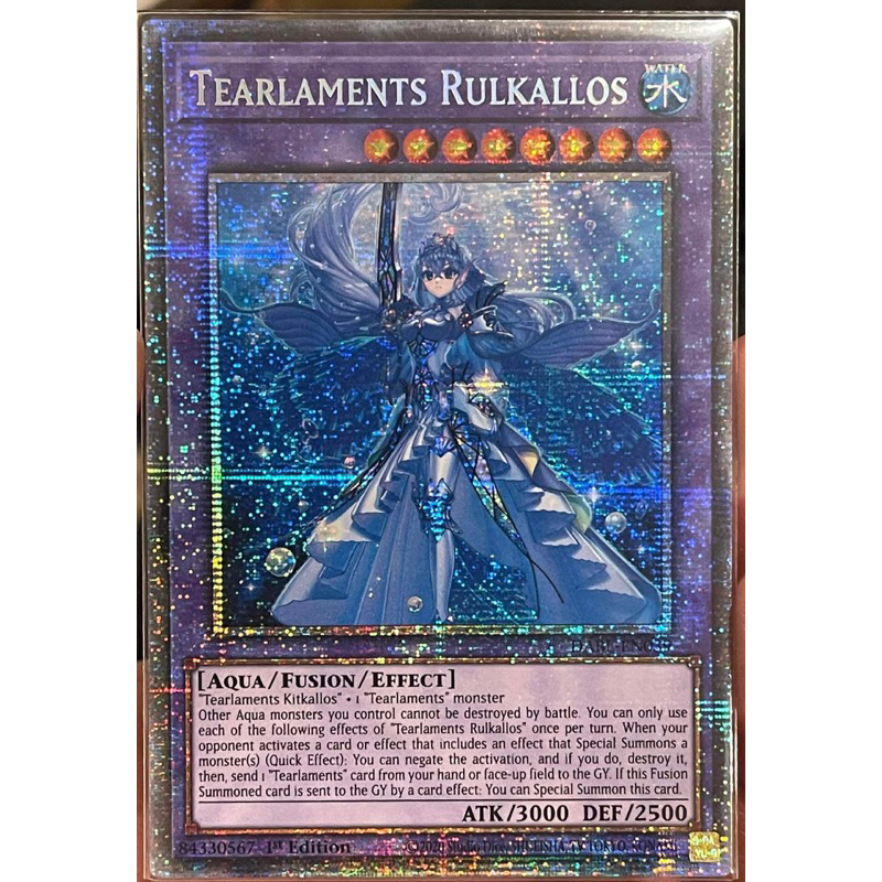 Tearlaments Rulkallos - DABL-EN039 - Starlight Rare 1st Edition ...
