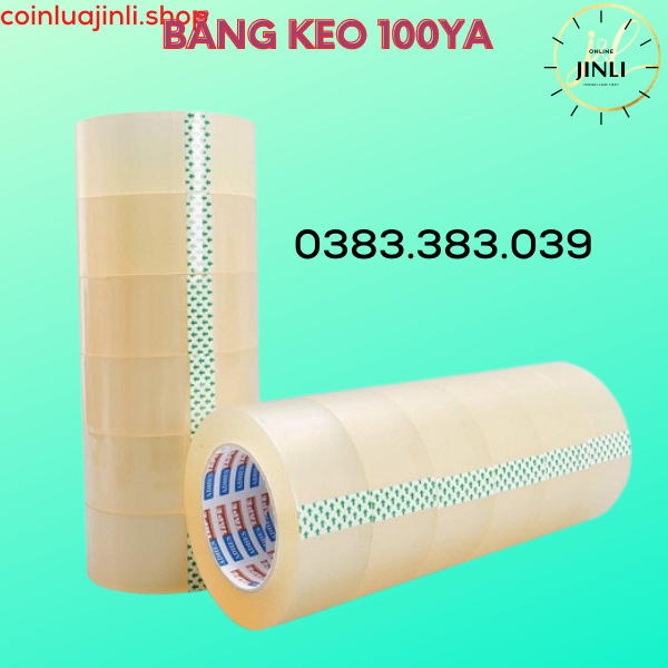 BĂNG KEO TRONG 100Y, LÕI GIẤY SIÊU MỎNG | Shopee Việt Nam