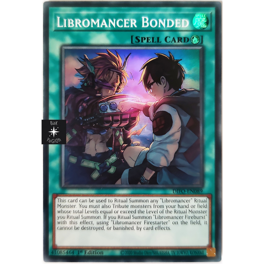 [BaK Yugioh] Libromancer Bonded |EN| Super Rare / Common [Chính Hãng ...