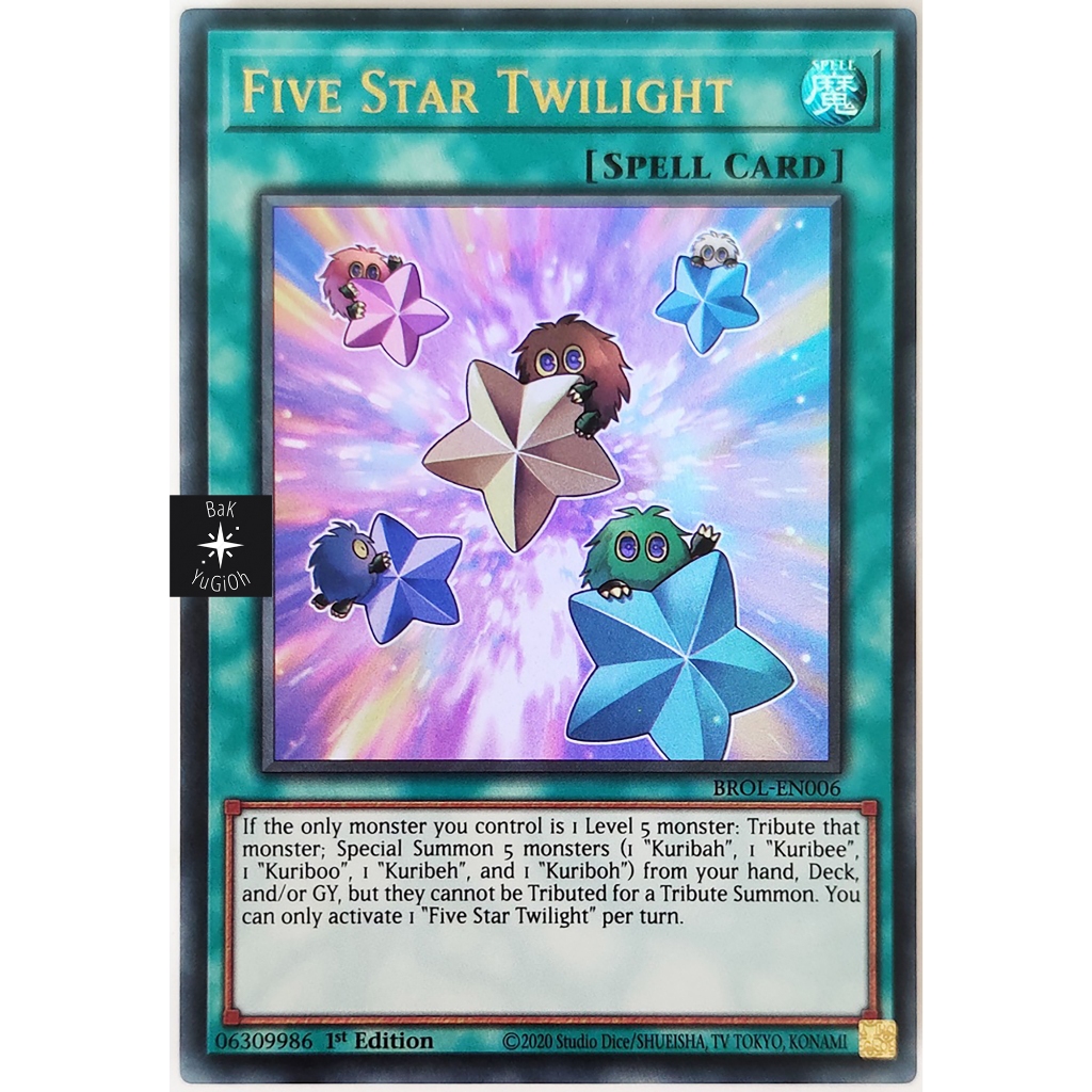 [BaK Yu-Gi-Oh!] [Thẻ Bài Chính Hãng] Five Star Twilight |EN| Ultra Rare ...