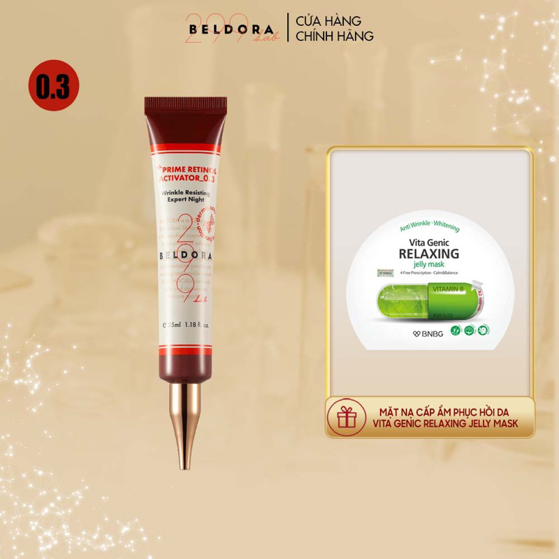 [CHÍNH HÃNG TEM PHỤ] Kem Dưỡng Retinol Xóa Nếp Nhăn, Căng Bóng Da Beldora 299 Prime Retinol ...