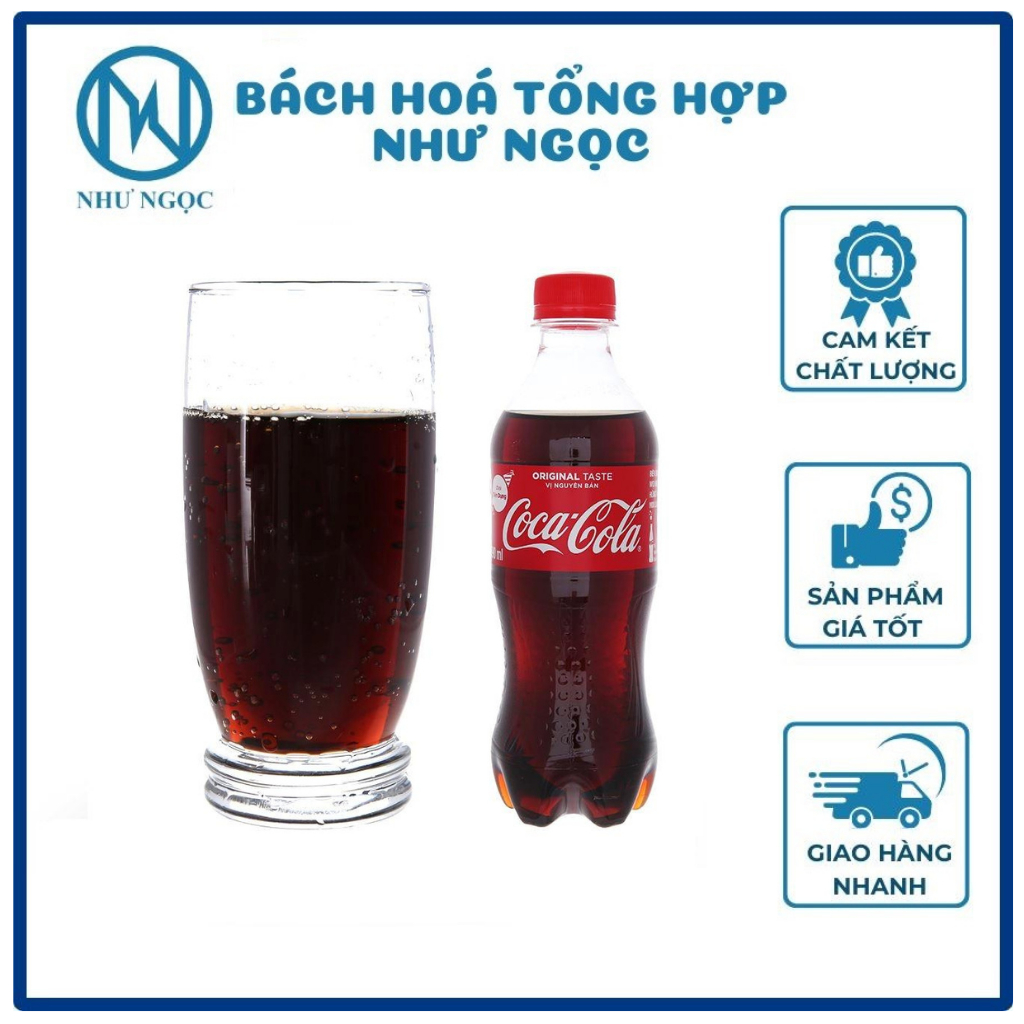[THÙNG 24 CHAI] Nước Ngọt Có Gas Coca Cola Chai 390 ml - Bách Hóa Tổng ...