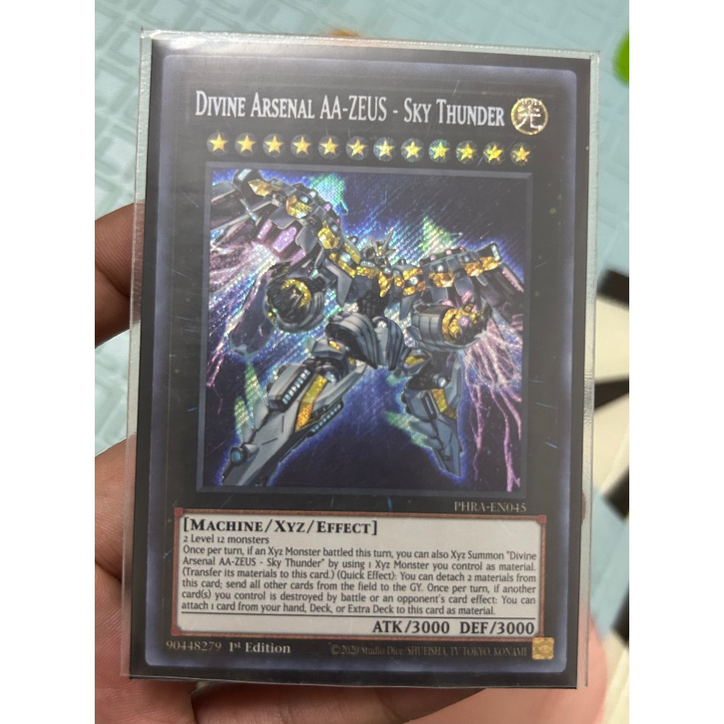 Thẻ bài Yugioh - Divine Arsenal AA-ZEUS - Sky Thunder - EN | Shopee ...