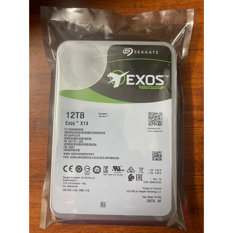 Ổ Cứng HDD Seagate Exos 12TB 3.5″ , dòng chuyên dụng cho sever, máy chủ của Seagate. | Shopee ...