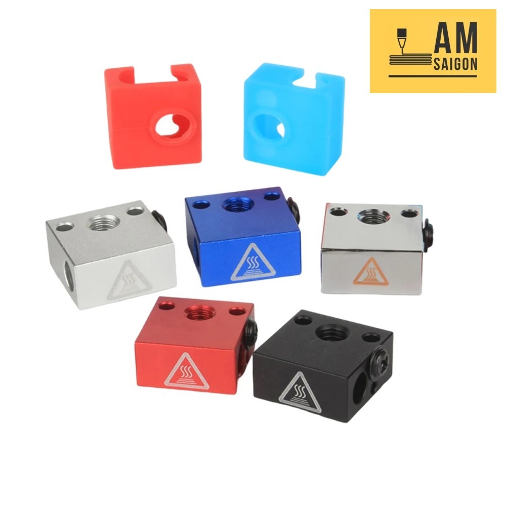 [Nhiều màu] Block gia nhiệt Cr10 chất lượng cao dành cho máy in 3D MK8 ...