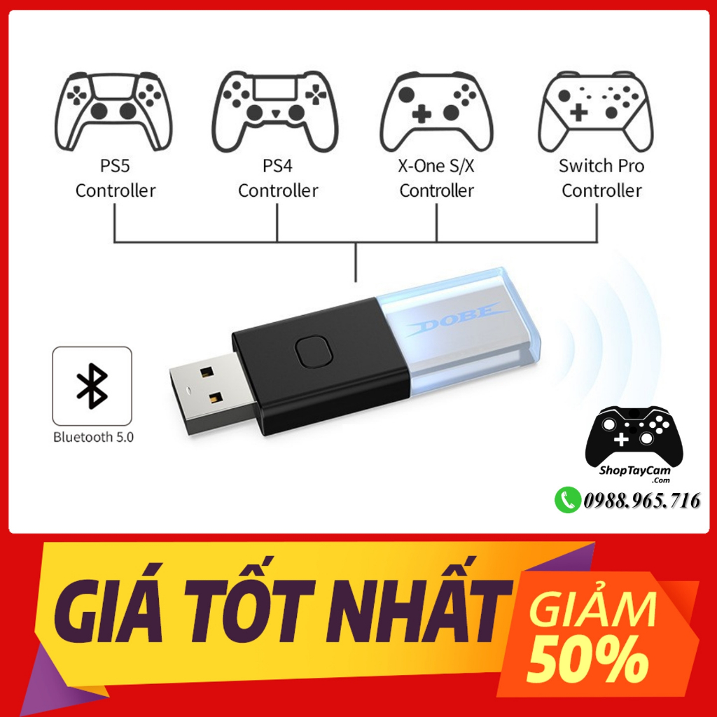 USB Bluetooth Cho Tay Cầm PS4, PS5, Xbox One S, Pro Controller Chính ...