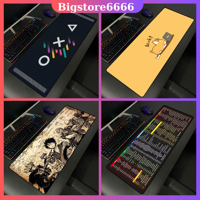 Miếng lót chuột cỡ lớn, phím tắt văn phòng 80x30 70x30 - Lót chuột full mẫu siêu cute,siêu ngầu ...