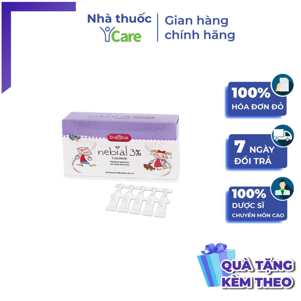 Dung dịch nhỏ mũi Nebial 3% Flaconcini hộp 20 ống x 5ml | Shopee Việt Nam