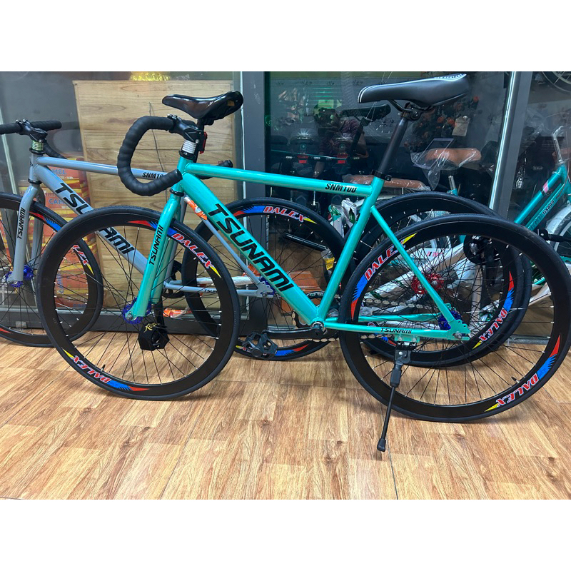 Xe Đạp Fixgear TSUNAMI - Đùm Thường, Sên Thường, Đạp Ngược Là Thắng ...