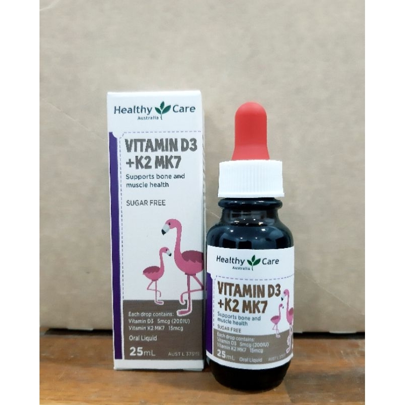 Vitamin D3+K2 MK7- Healthy Care (Úc) 25ml | Shopee Việt Nam