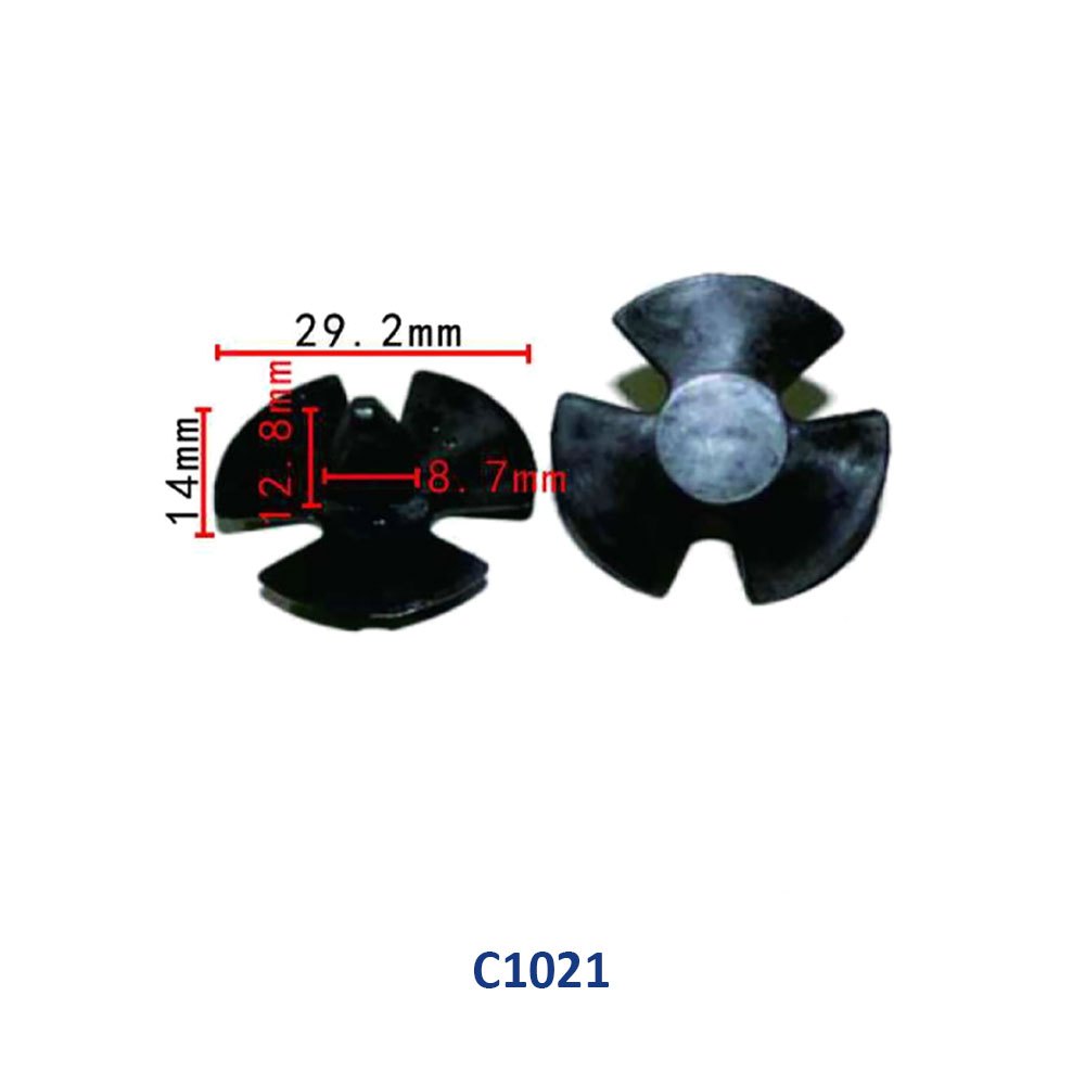 Bộ 10 chốt nhựa C1021 dành cho xe CHRYSLER sản xuất với độ chính xác ...