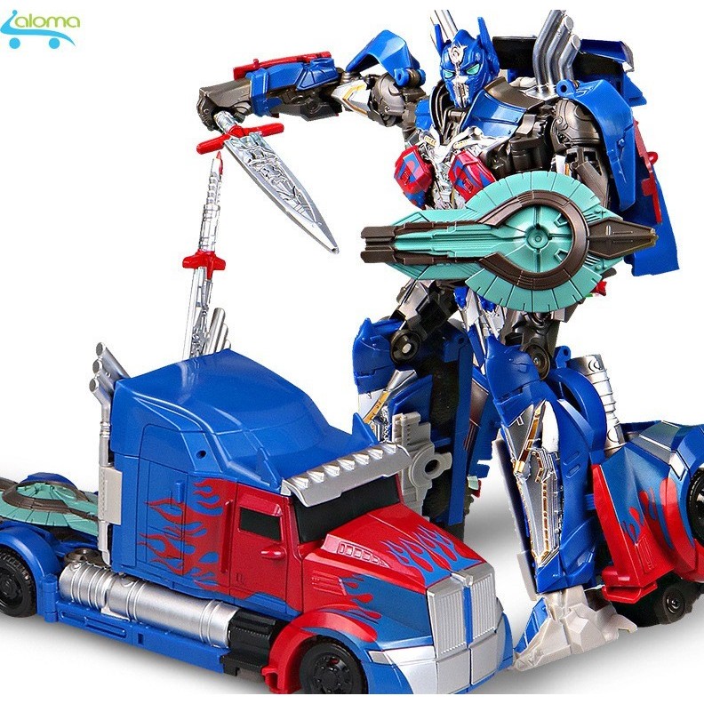 Robot biến hình ôtô Transformer mẫu Optimus Prime 601A và Robot biến ...