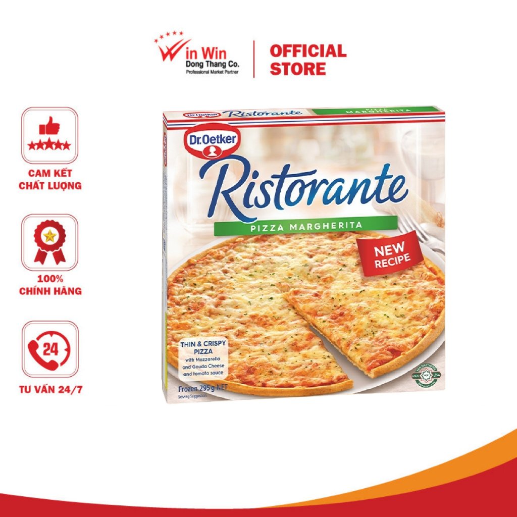 Pizza Ristorante Margherita Dr. Oetker 295g - Nhập Khẩu Đức | Dr.Oetker Ristorante Pizza ...
