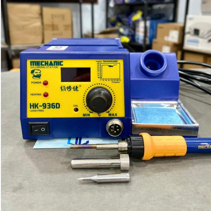 Máy hàn/ Trạm hàn HK-936D Mechanic công suất 60W tặng kèm 1 mũi hàn | Shopee Việt Nam