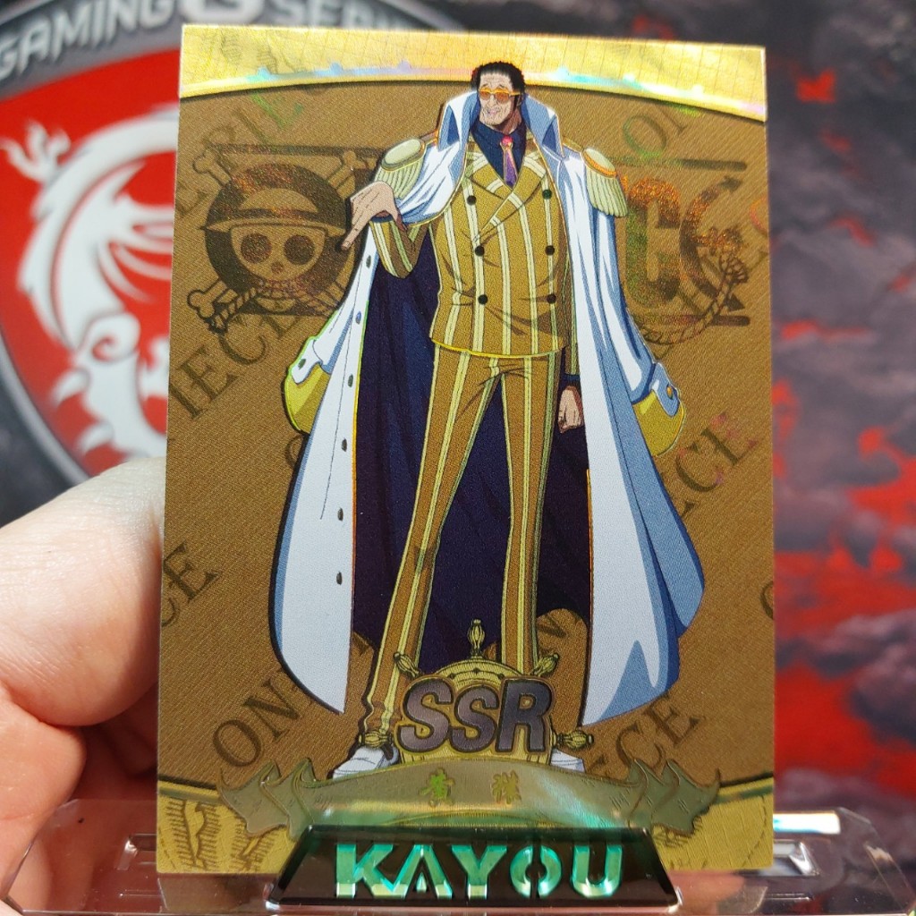 [One Piece] Thẻ bài Borsalino đô đóc hải quân ánh sáng Specially Super ...