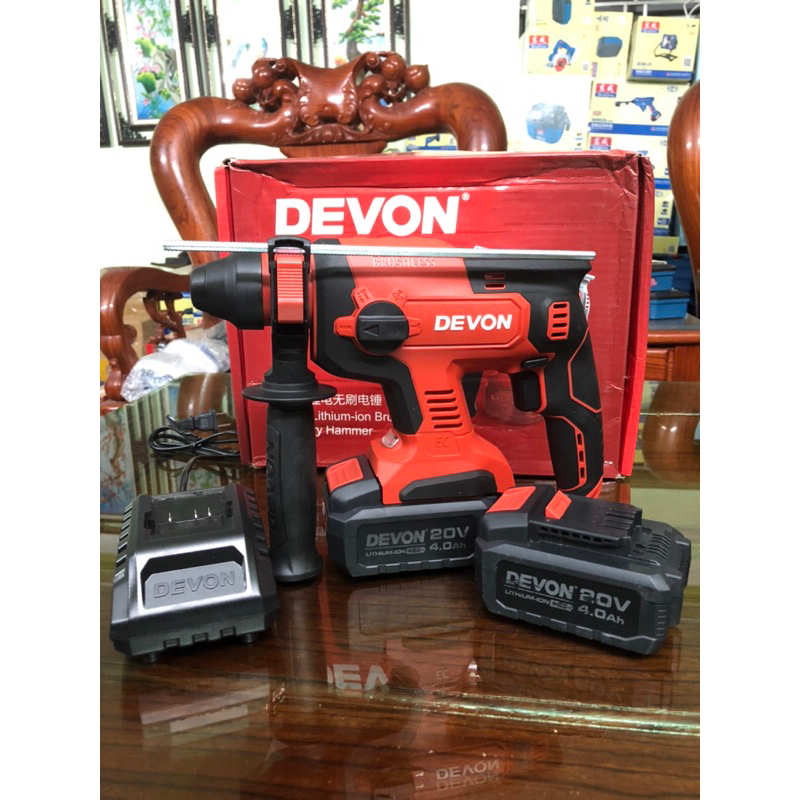 Máy khoan bê tông dùng pin 20V DEVON 5401/HDR 2022 chính hãng | Shopee Việt Nam