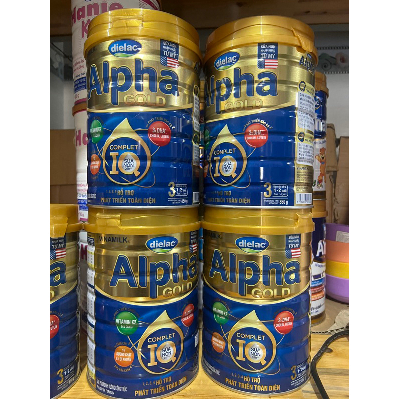 Sữa bột Dielac Alpha Gold 1 date 2026,lon 800g | Shopee Việt Nam