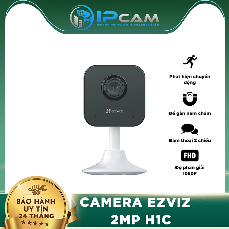 Camera WIFI trong nhà, góc rộng cố định EZVIZ H1C 1080P 2MP hàng chính ...