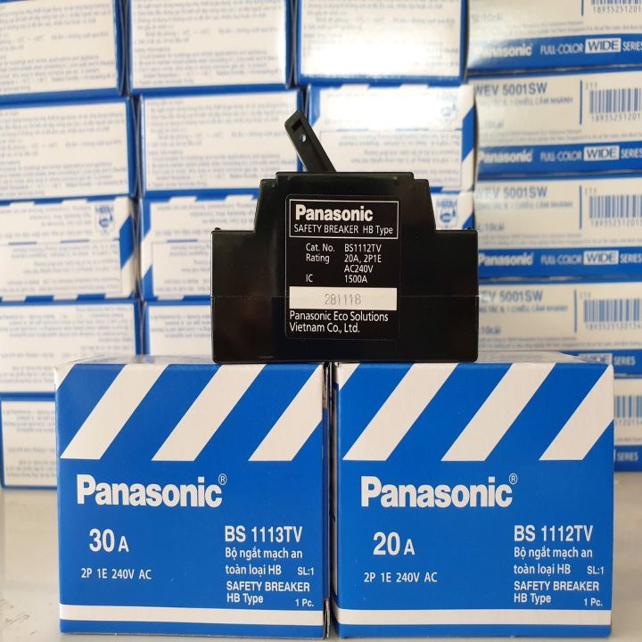 PANASONIC CB Cóc Aptomat Cầu dao tự động loại 15A/20A/30A/40A | Shopee ...