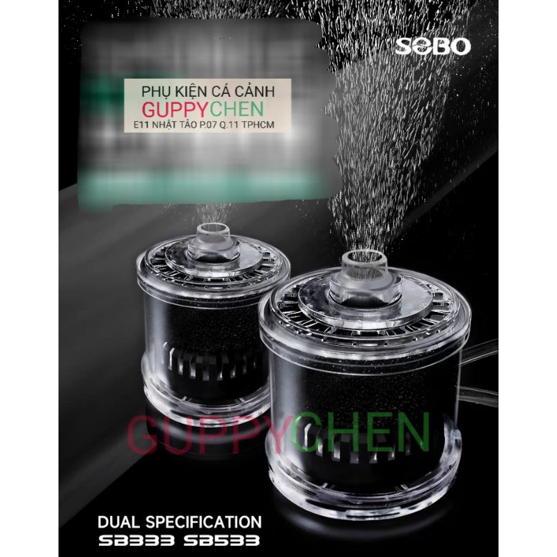 Lọc vi Sinh Nhiều Ngăn SoBo SB-333, SB-533 Cho Hồ Cá | Shopee Việt Nam