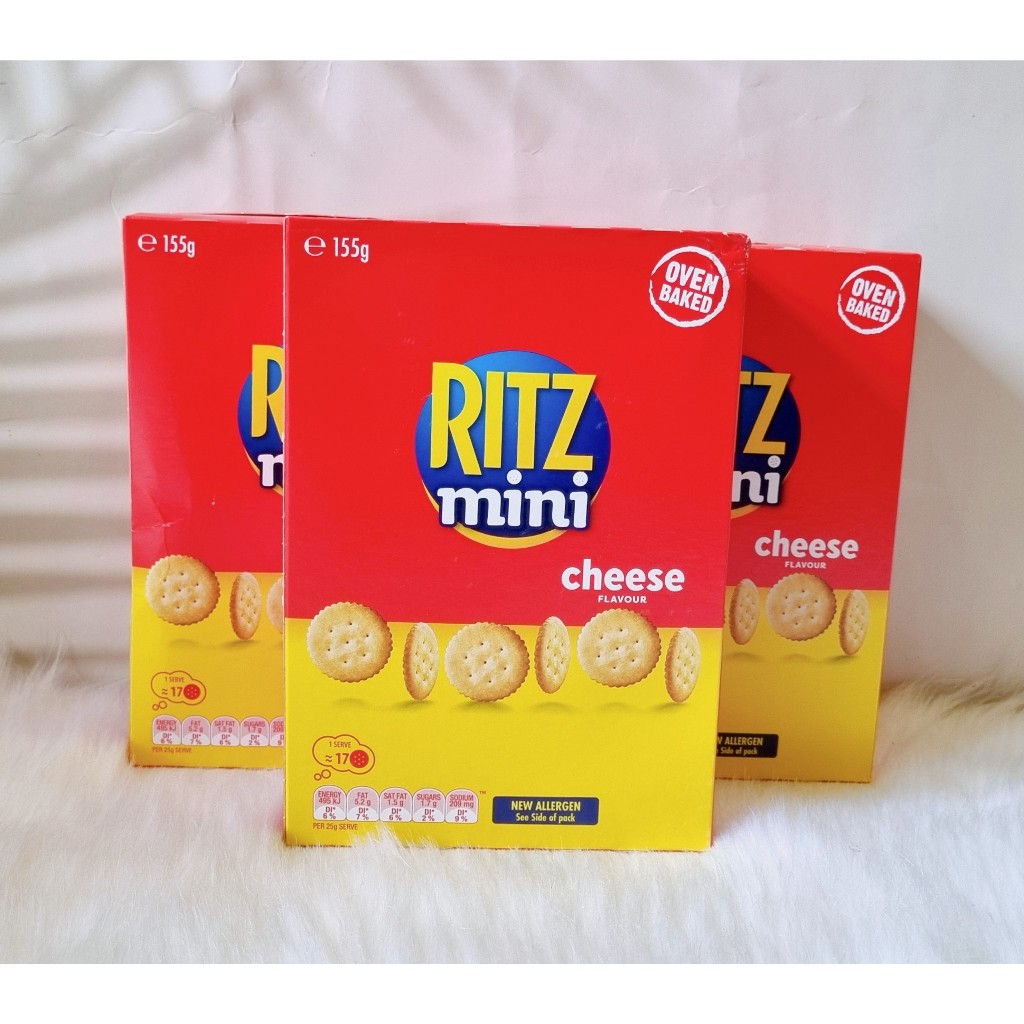 [ HÀNG MỸ ] Bánh Quy Vị Phô Mai Nabisco Ritz Mini 155g | Shopee Việt Nam