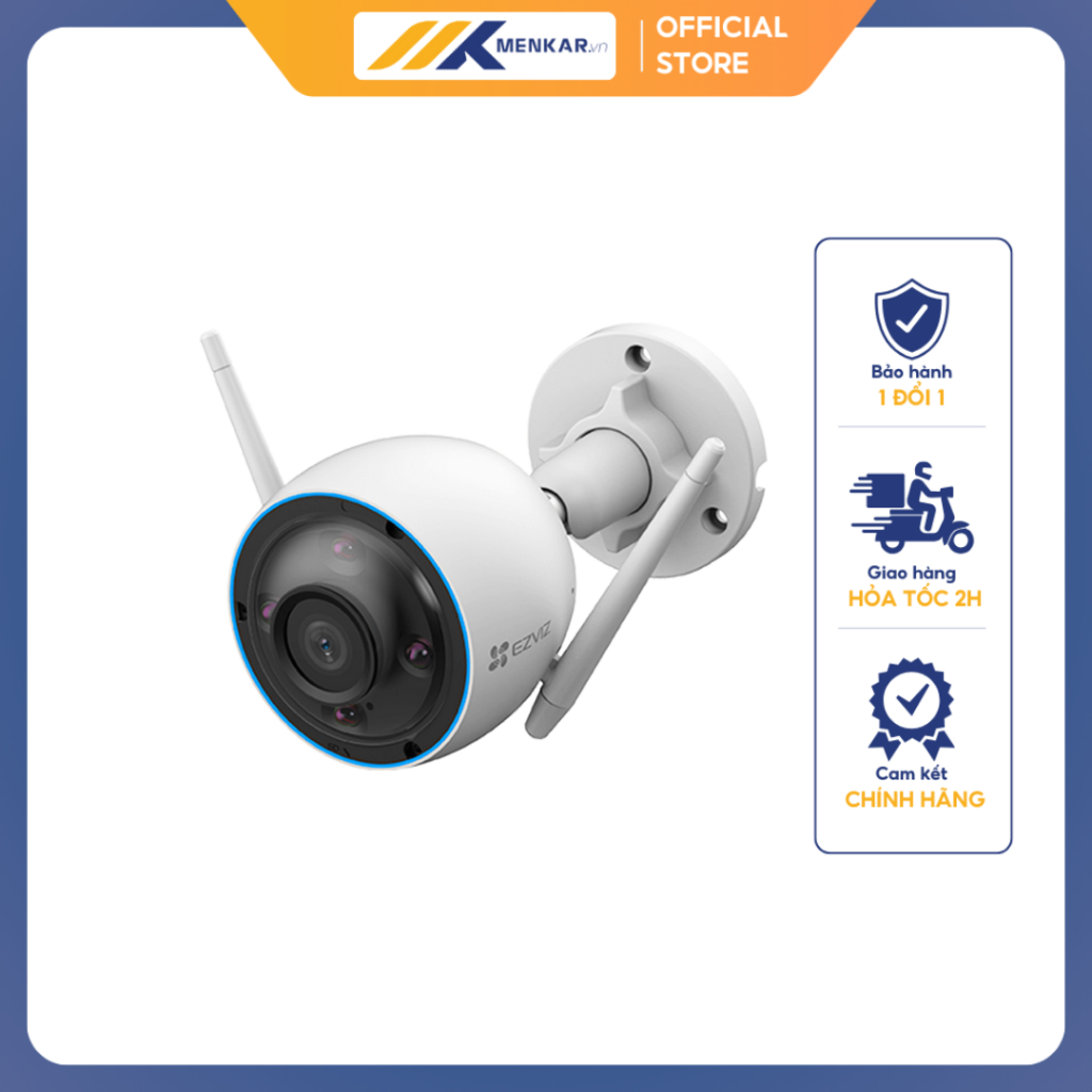 Camera EZVIZ CS-H3 (5Mp) Cảm Biến Hình Ảnh CMOS, Độ Phân Giải 3K ...