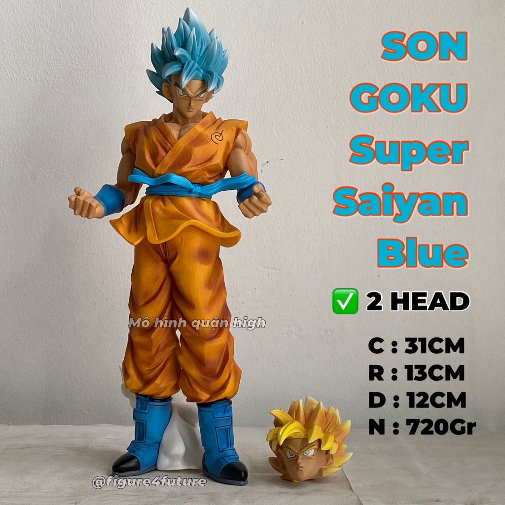 Mô hình Son Goku Super saiyan blue cao 31CM - Goku Super Saiyan ...