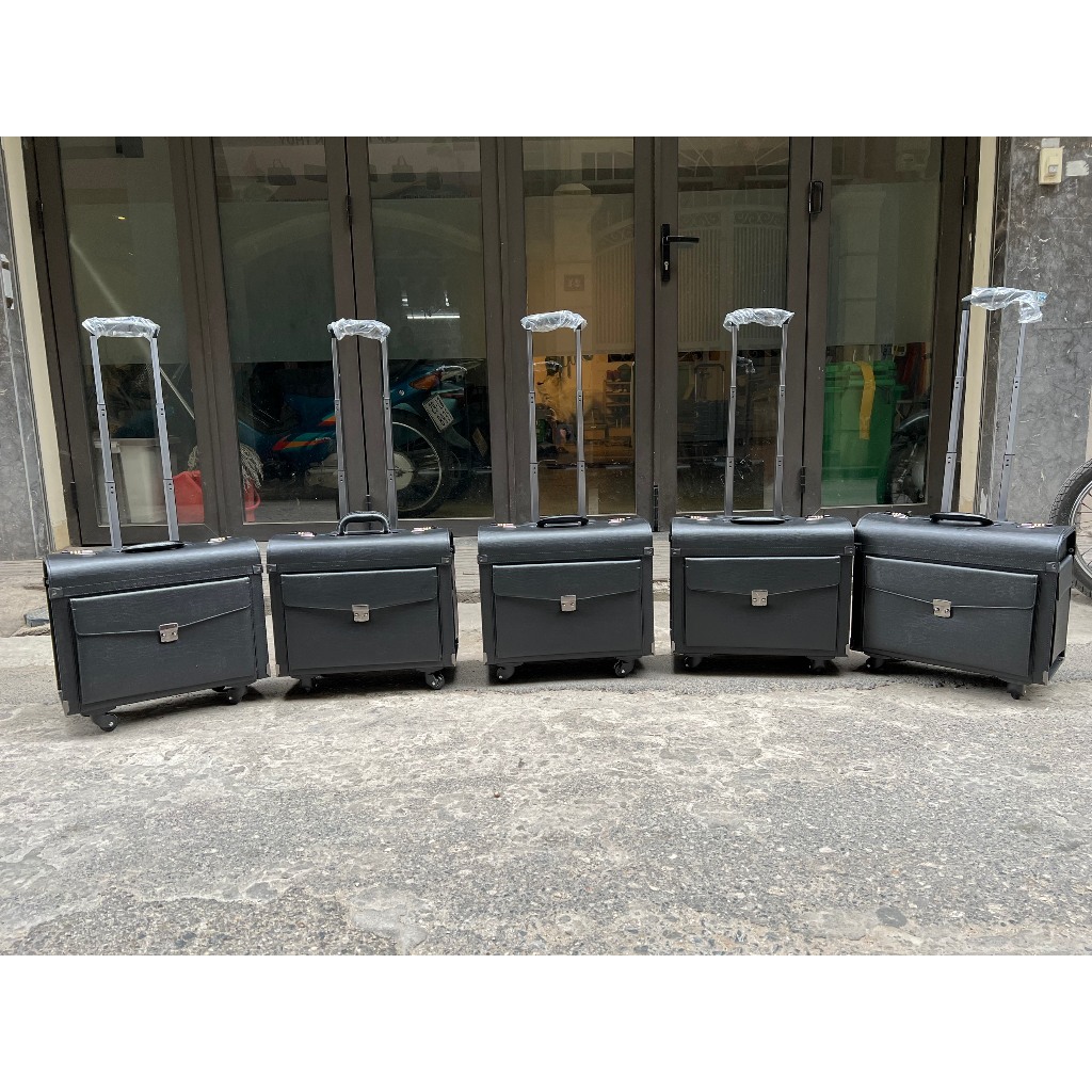 Vali Da Tiếp Viên Hàng Không 103-4 .Vali Da Kéo Cao Cấp, vali da doanh ...