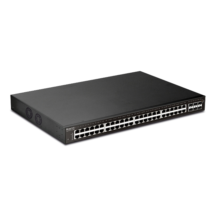 DrayTek VigorSwitch P2540x- 48 Port Gigabit PoE L2+ Managed Switch with 6 slot SFP | Shopee Việt Nam