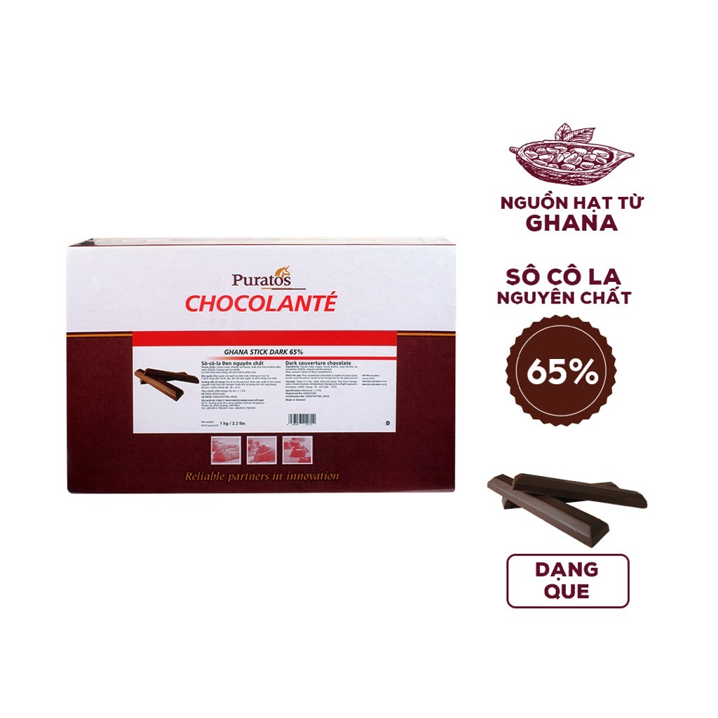 Socola que 65% Puratos 1Kg | Shopee Việt Nam