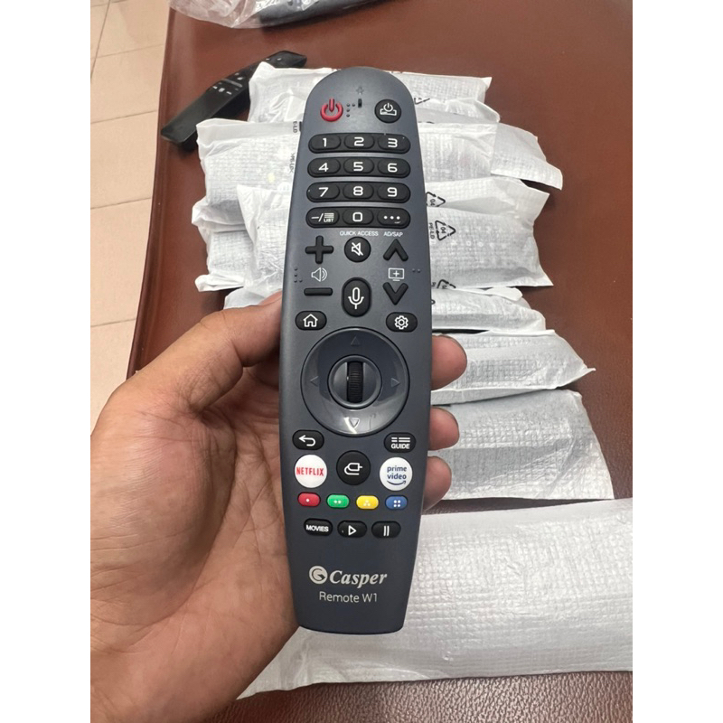 REMOTE ĐIỀU KHIỂN TIVI CASPER W1 GIỌNG NÓI CHÍNH HÃNG, TẶNG KÈM PIN ...