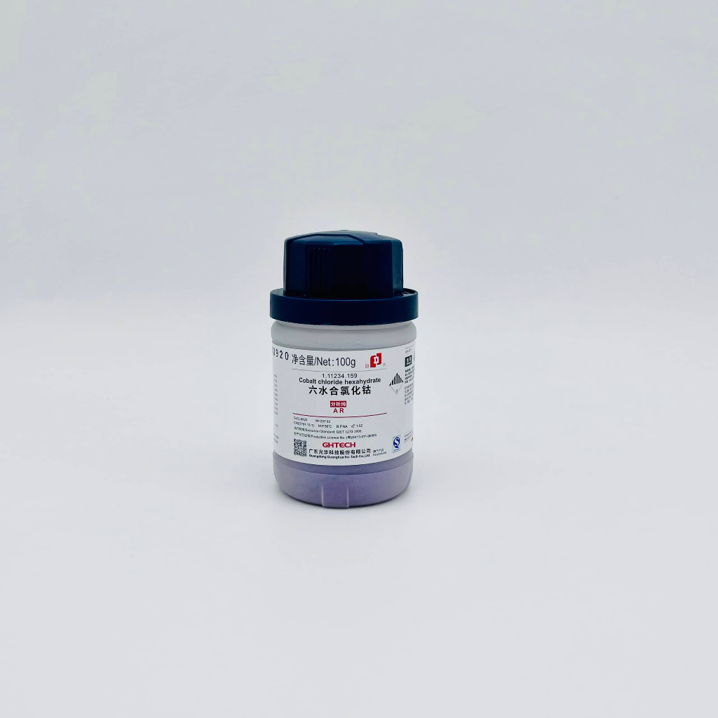 Hóa chất Cobalt (II) Chloride hexahydrate (CoCl2.6H2O, AR, Chai 100G ...