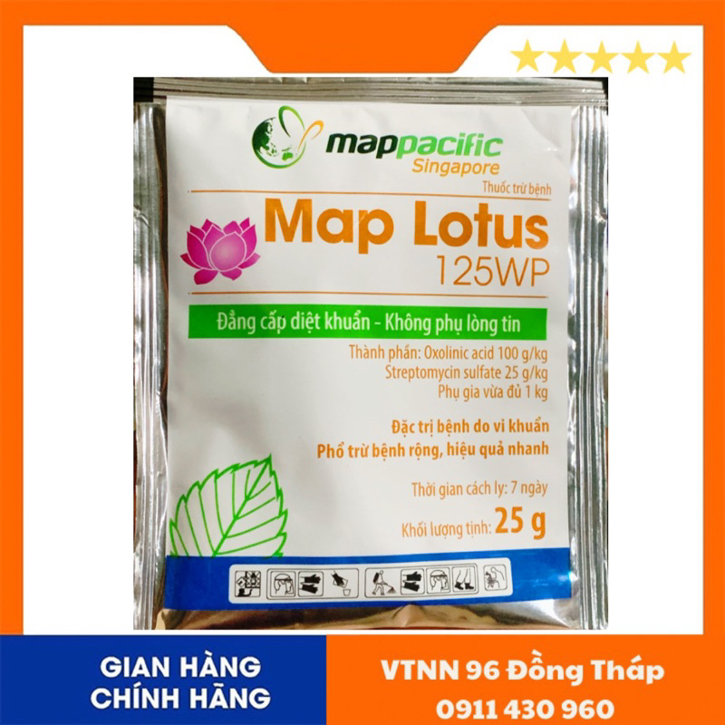 Vi Khuẩn MAP LOTUS - Mapacific Singapore| Gói 25g/bình máy | Shopee ...