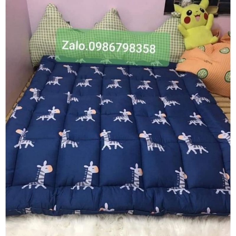 Nệm TOPPER dày 6~7cm, Nệm Cuộn Đa Năng Trải Sàn, Trải Nệm ngủ gấp gọn ...