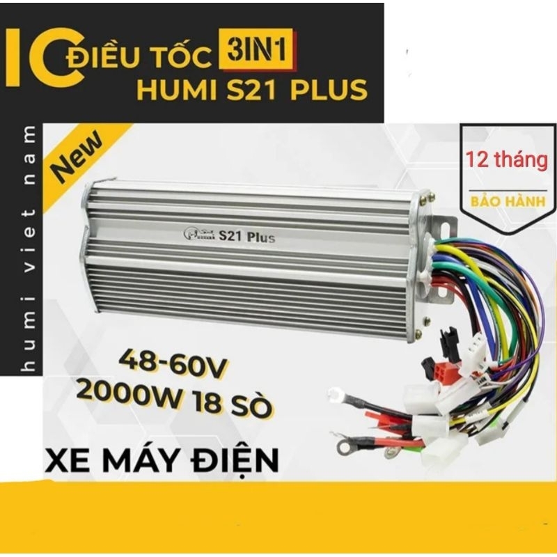 IC Xe Điện Humi S21 Plus 48-60V 2000W | Shopee Việt Nam