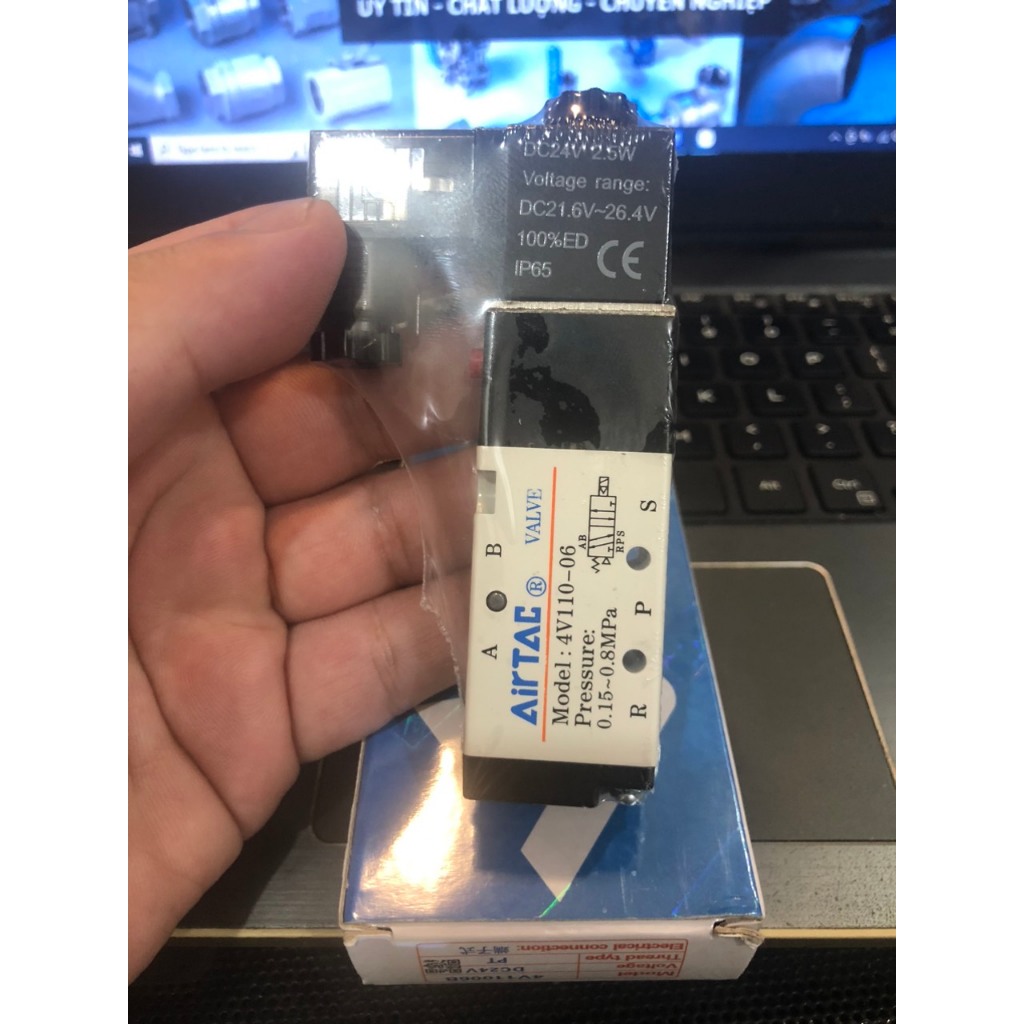 ATS_Van Điện Từ Khí Nén AIRTAC 4V110-06 chính hãng | Shopee Việt Nam