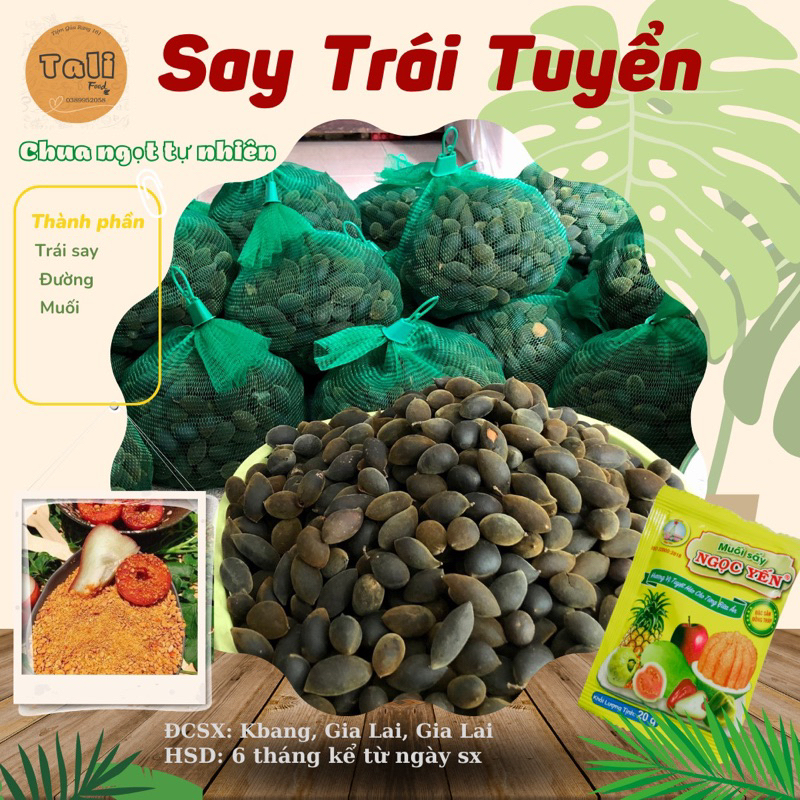 [TaLifood] Trái Say Rừng Hàng Tuyển Loại 1| Trái Nhung [Tặng Muối ...